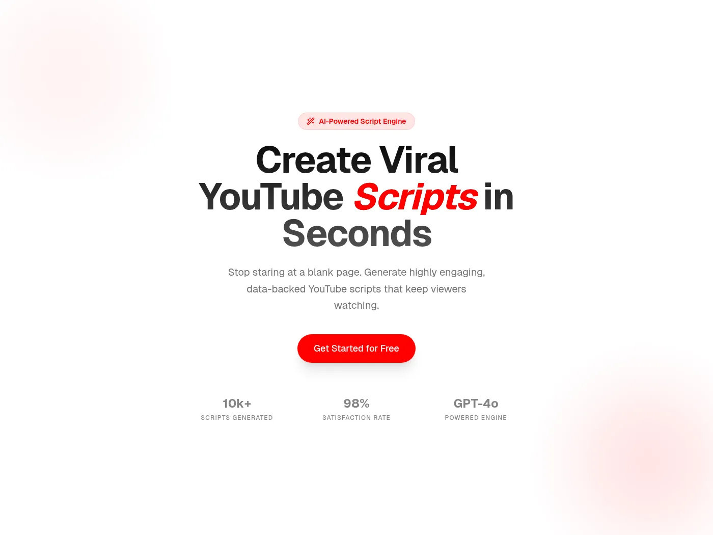 YouTube Script Creator