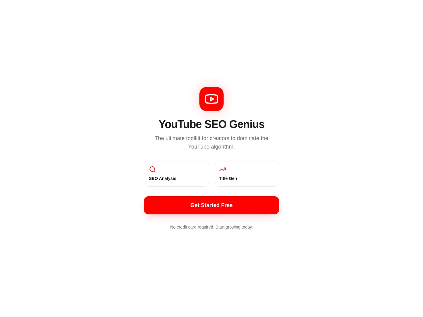 YouTube SEO Genius