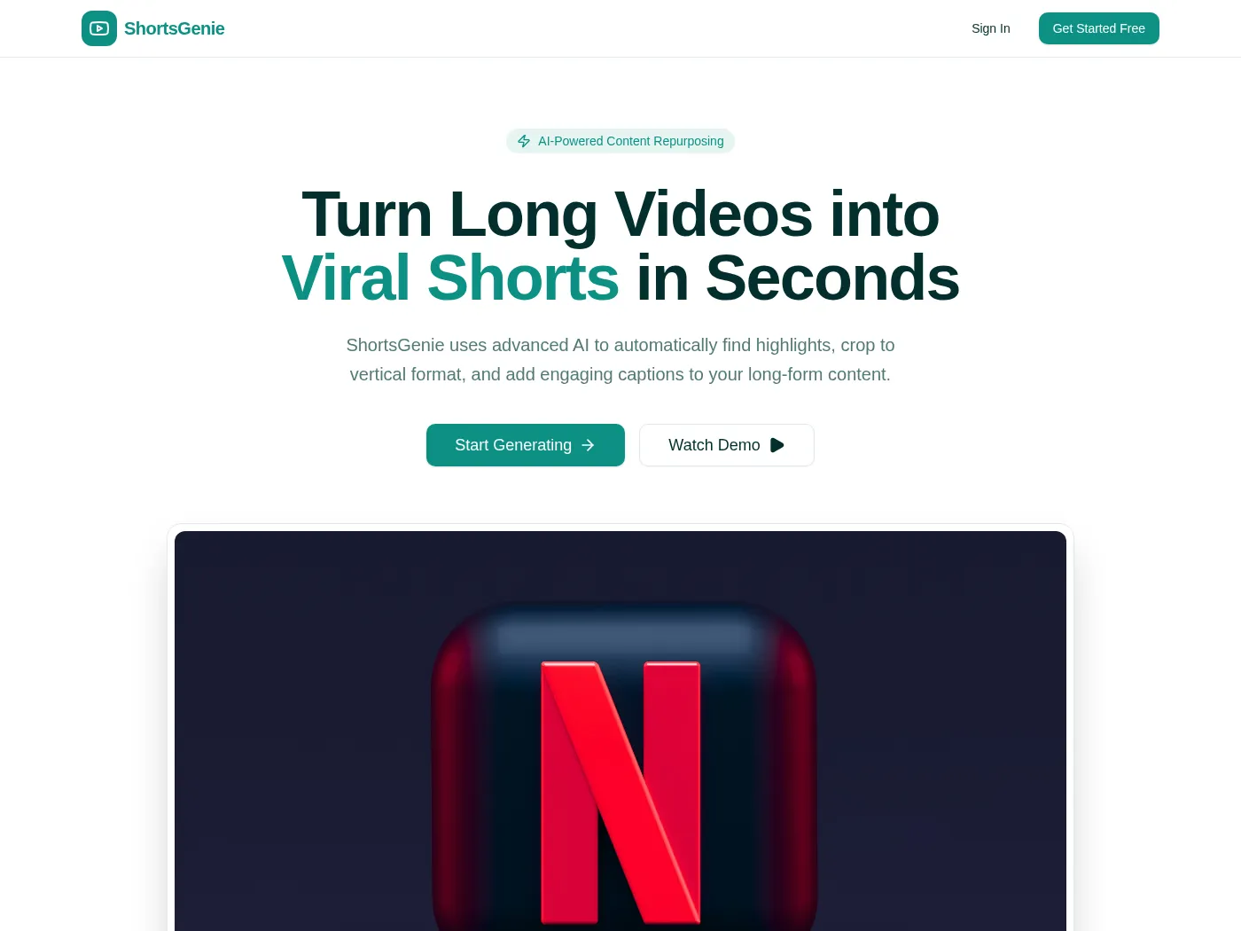 ShortsGenie