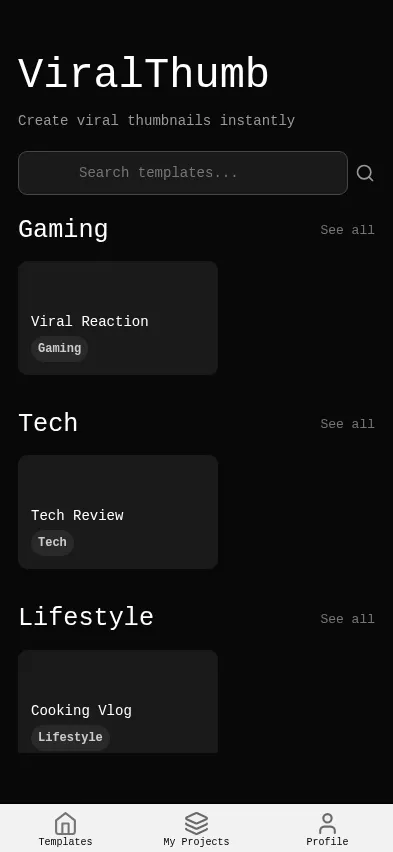 ViralThumb YouTube Creator