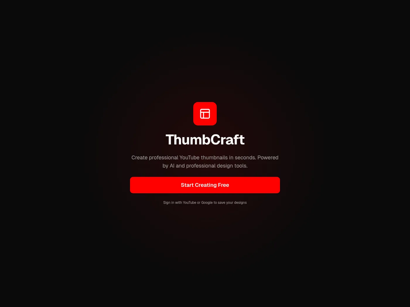 YouTube Thumbnail Creator