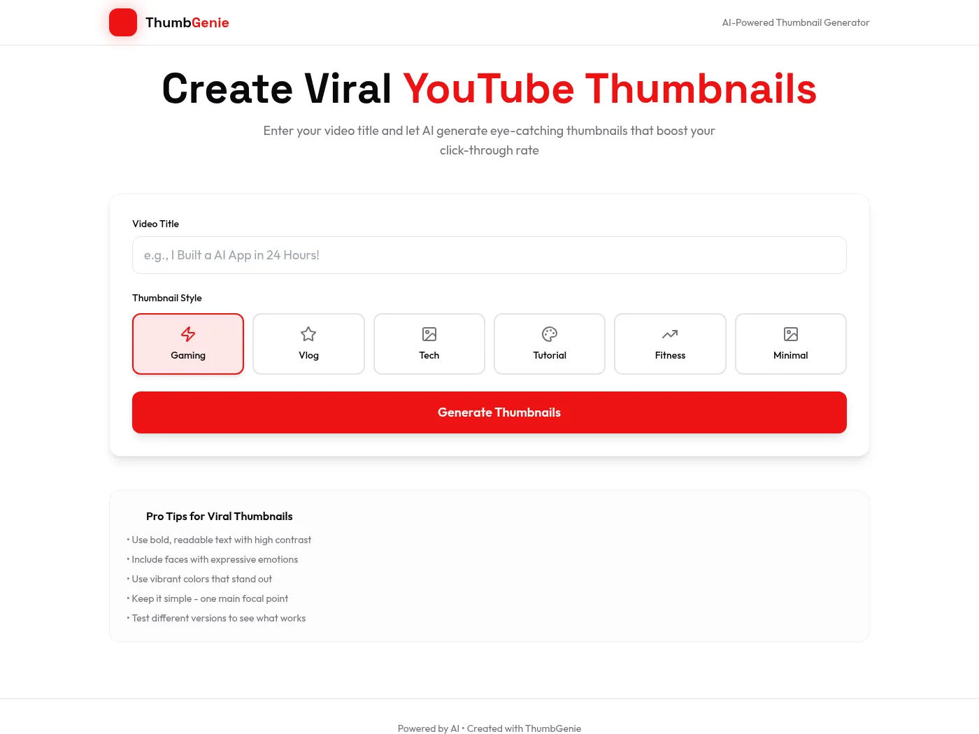 ThumbGenie