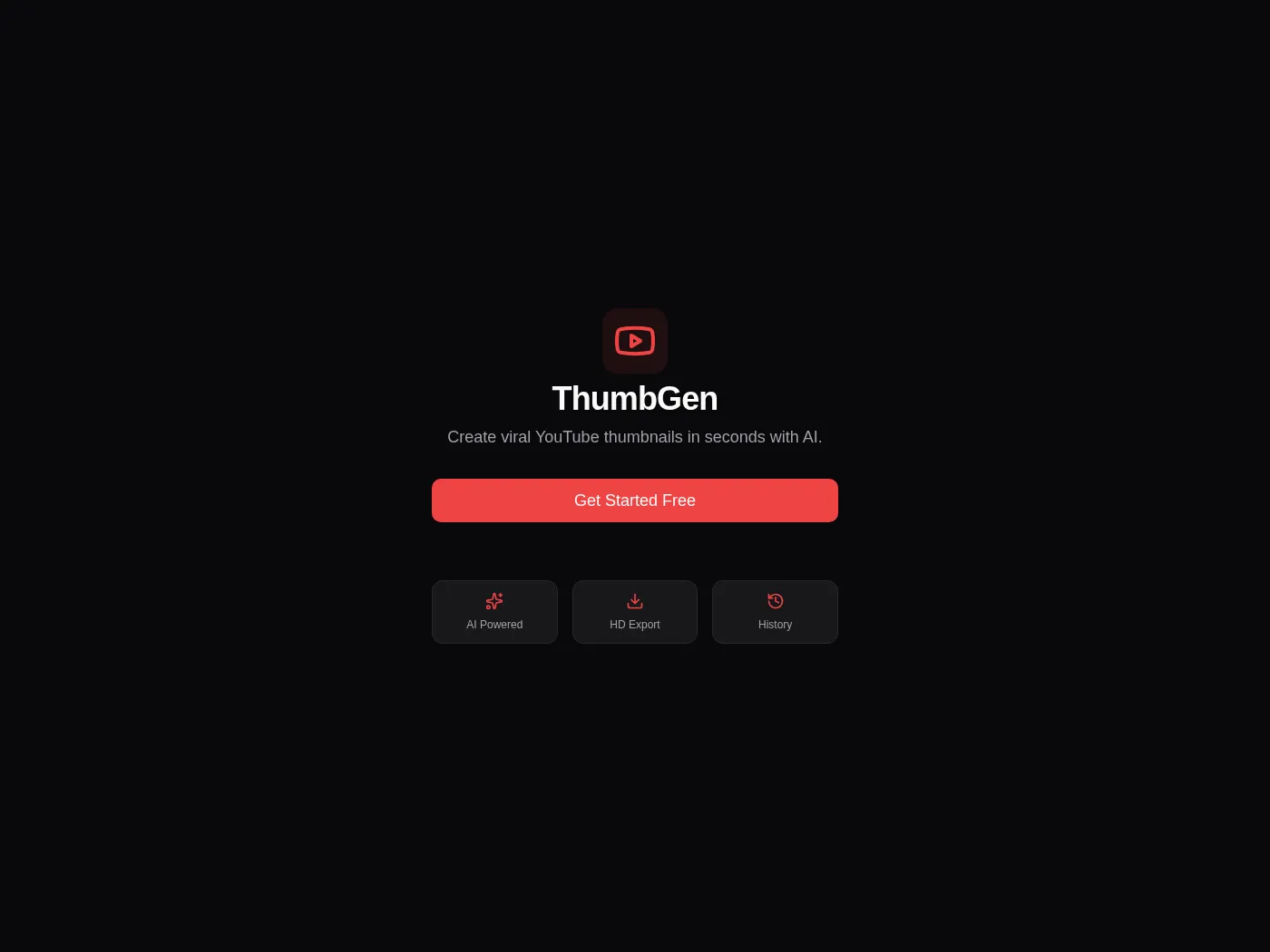 YouTube ThumbGen