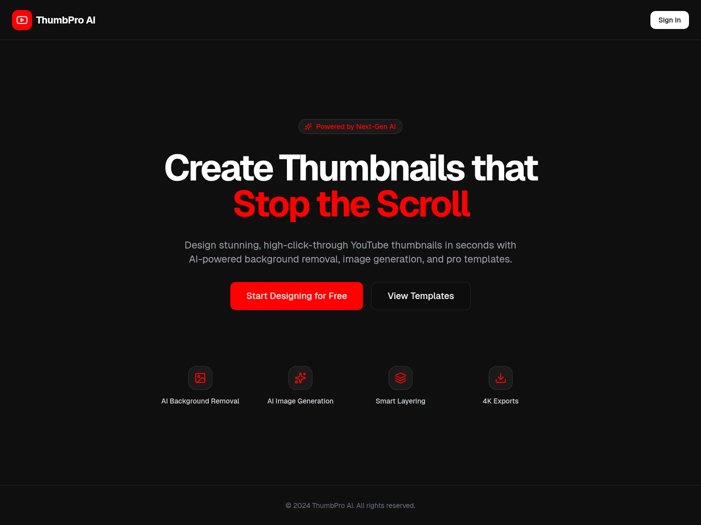 YouTube Thumbnail Maker