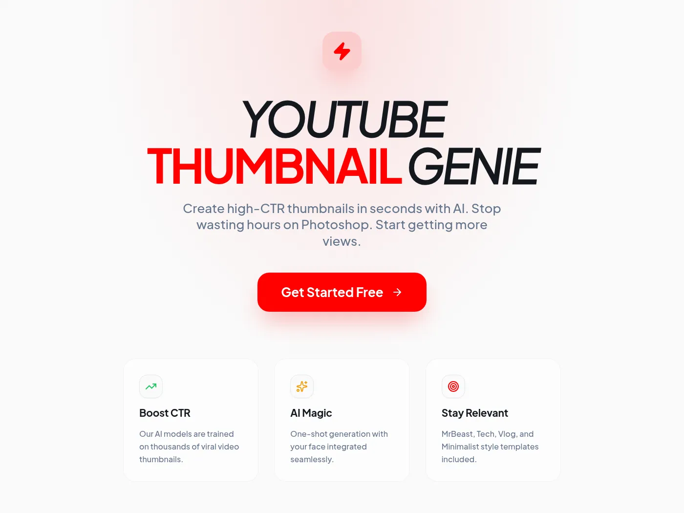 YouTube Thumbnail Genie