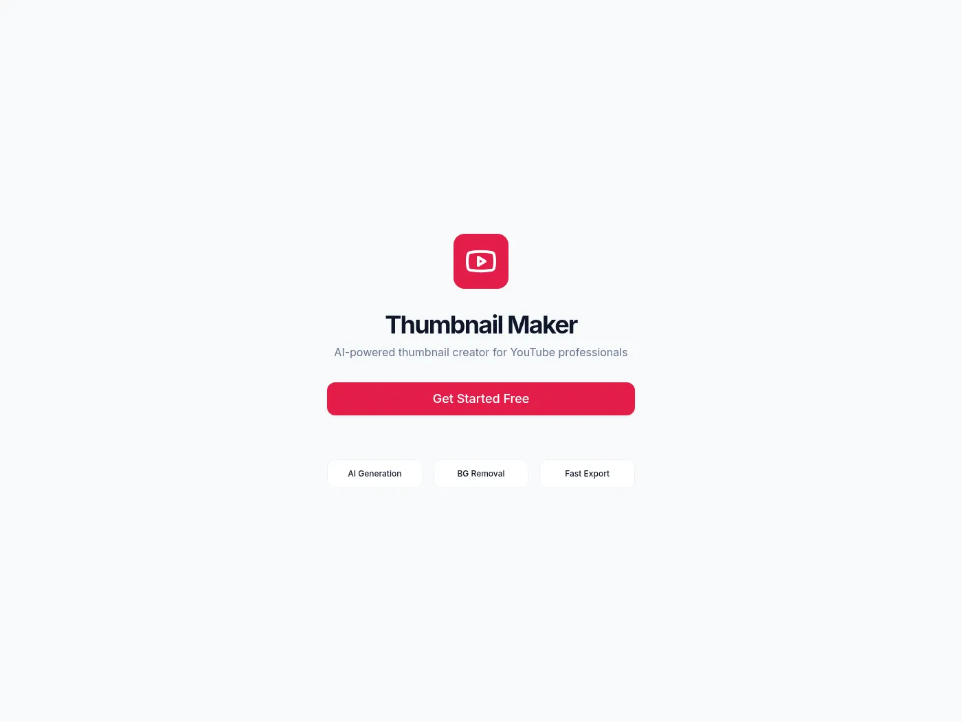 YouTube Thumbnail Maker