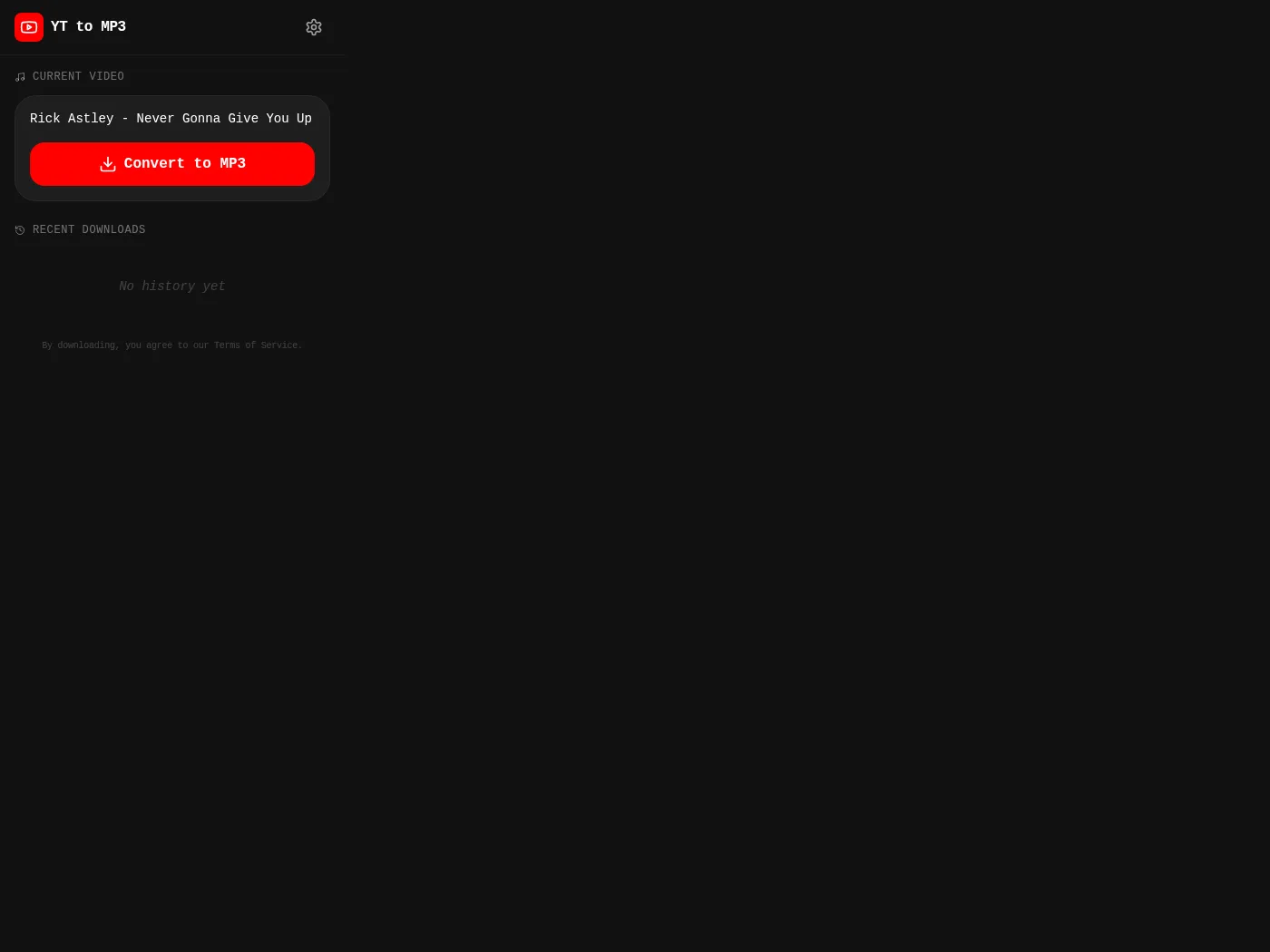 YouTube MP3 Converter