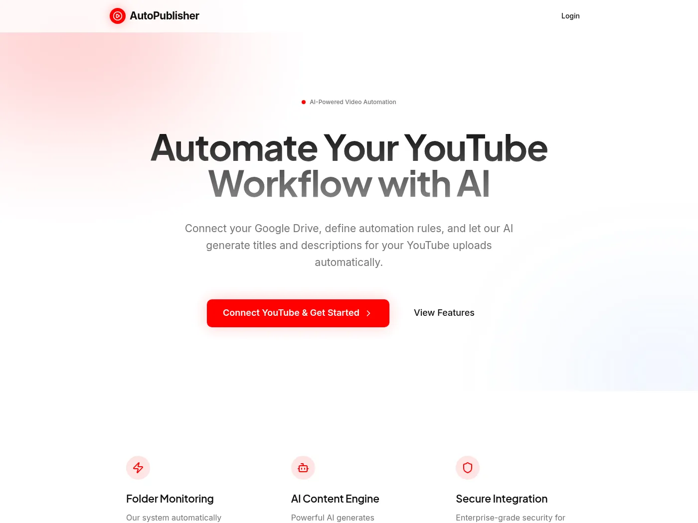 YouTube AutoPublisher