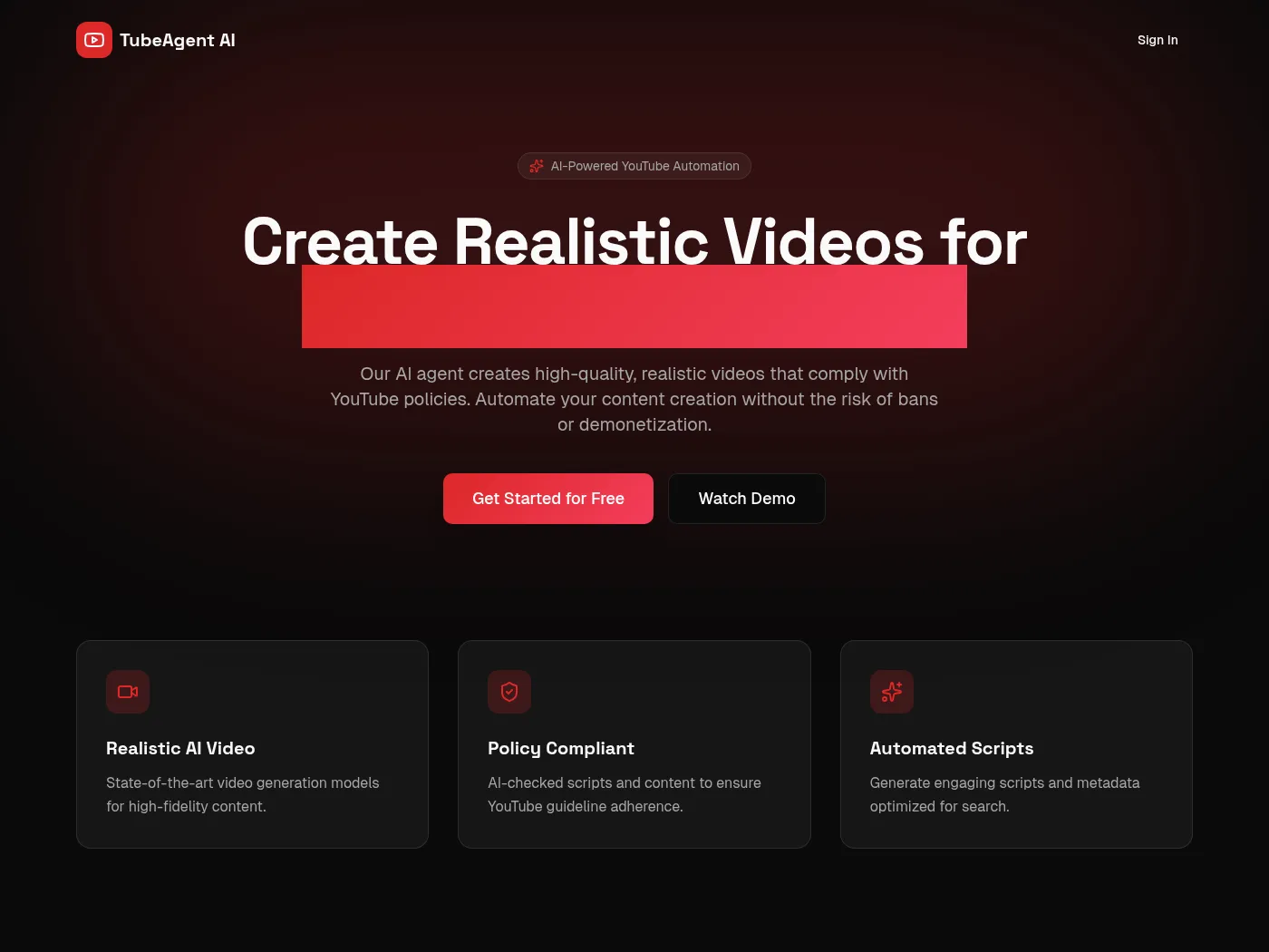 Realistic YouTube Video Agent