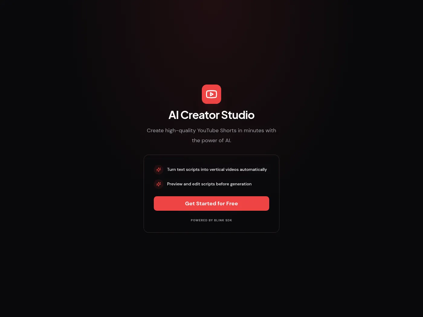 YouTube Video Creator