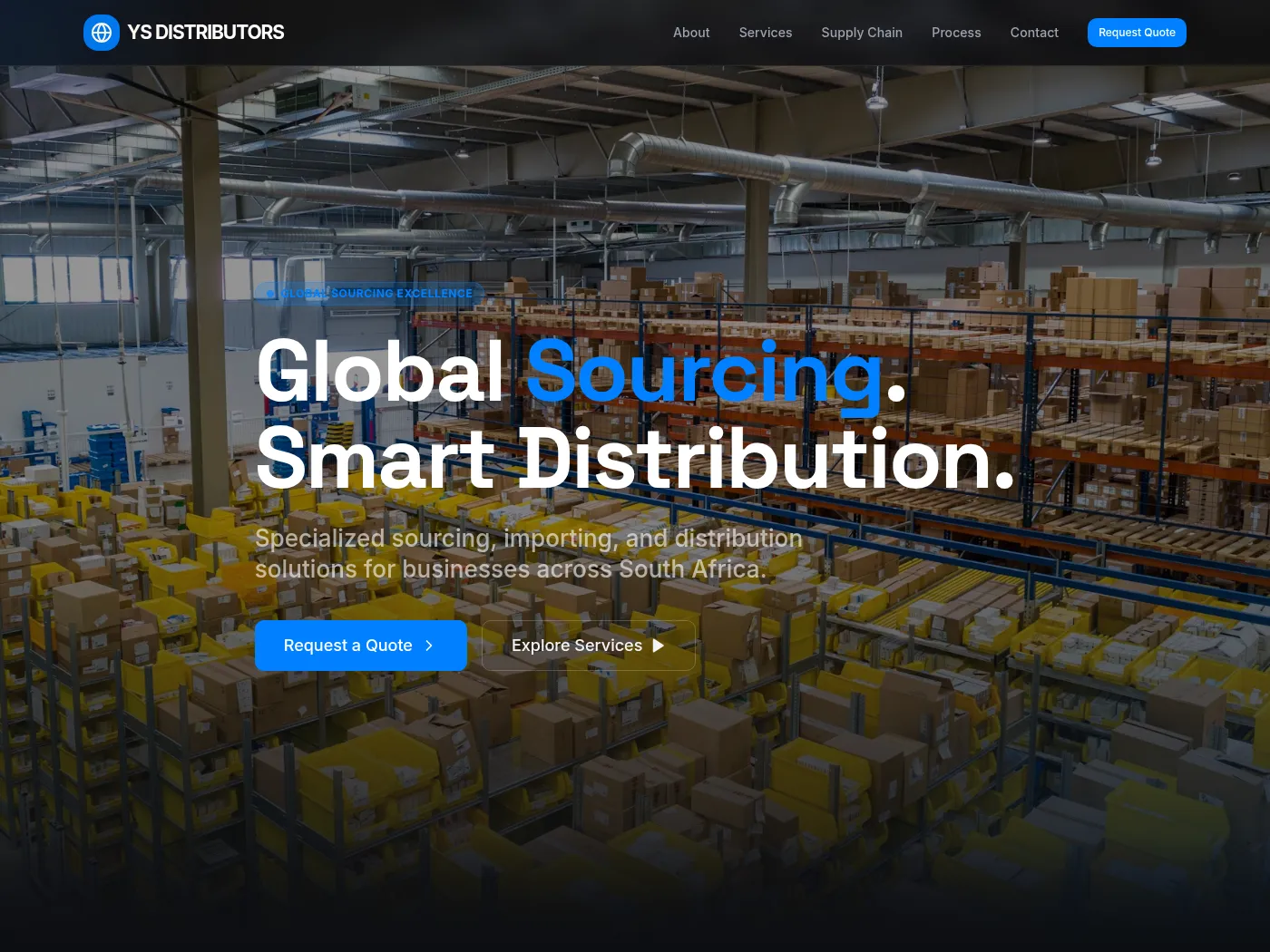 YS Distributors Premium Site