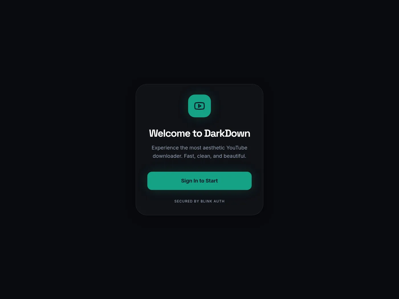Aesthetic YT Downloader