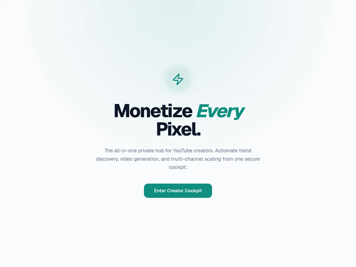 YouTube Monetize Hub