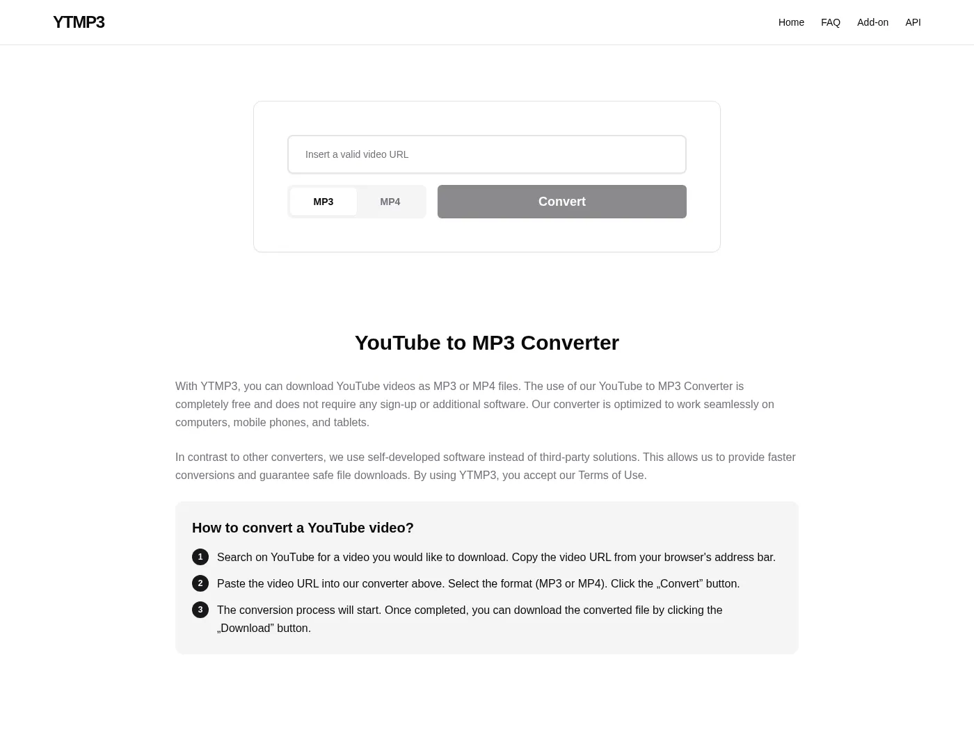 MP3 Converter Web
