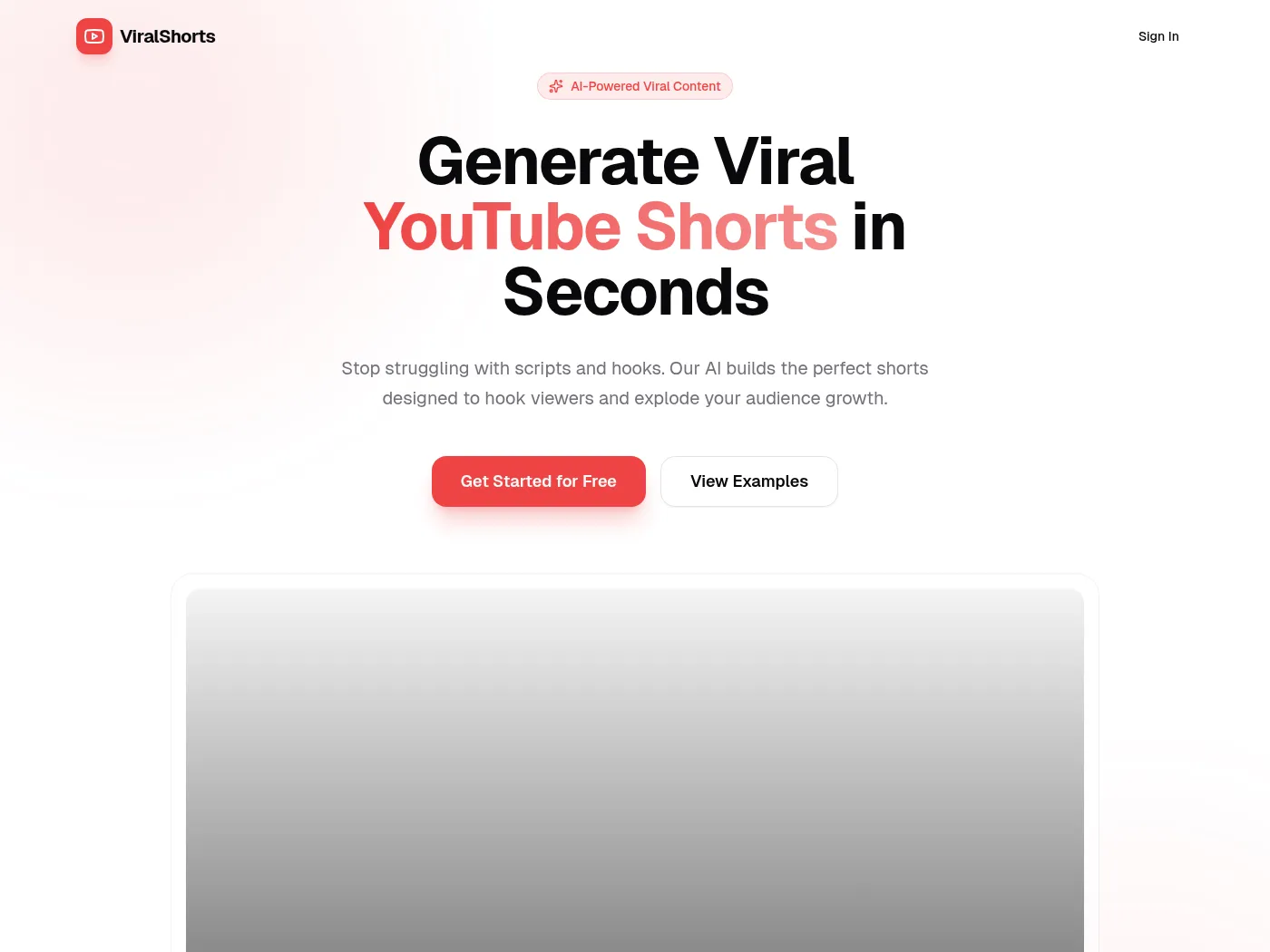 Viral Shorts Generator