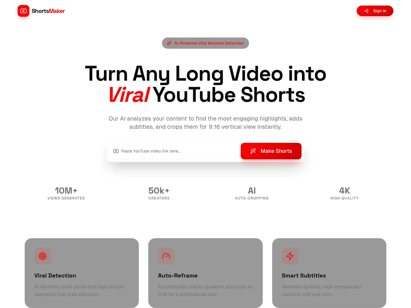 YT Shorts Maker