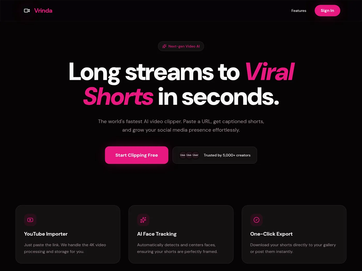 StreamShorts Generator
