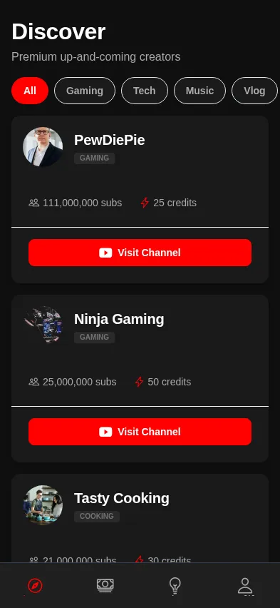 YouTube Free Subs App