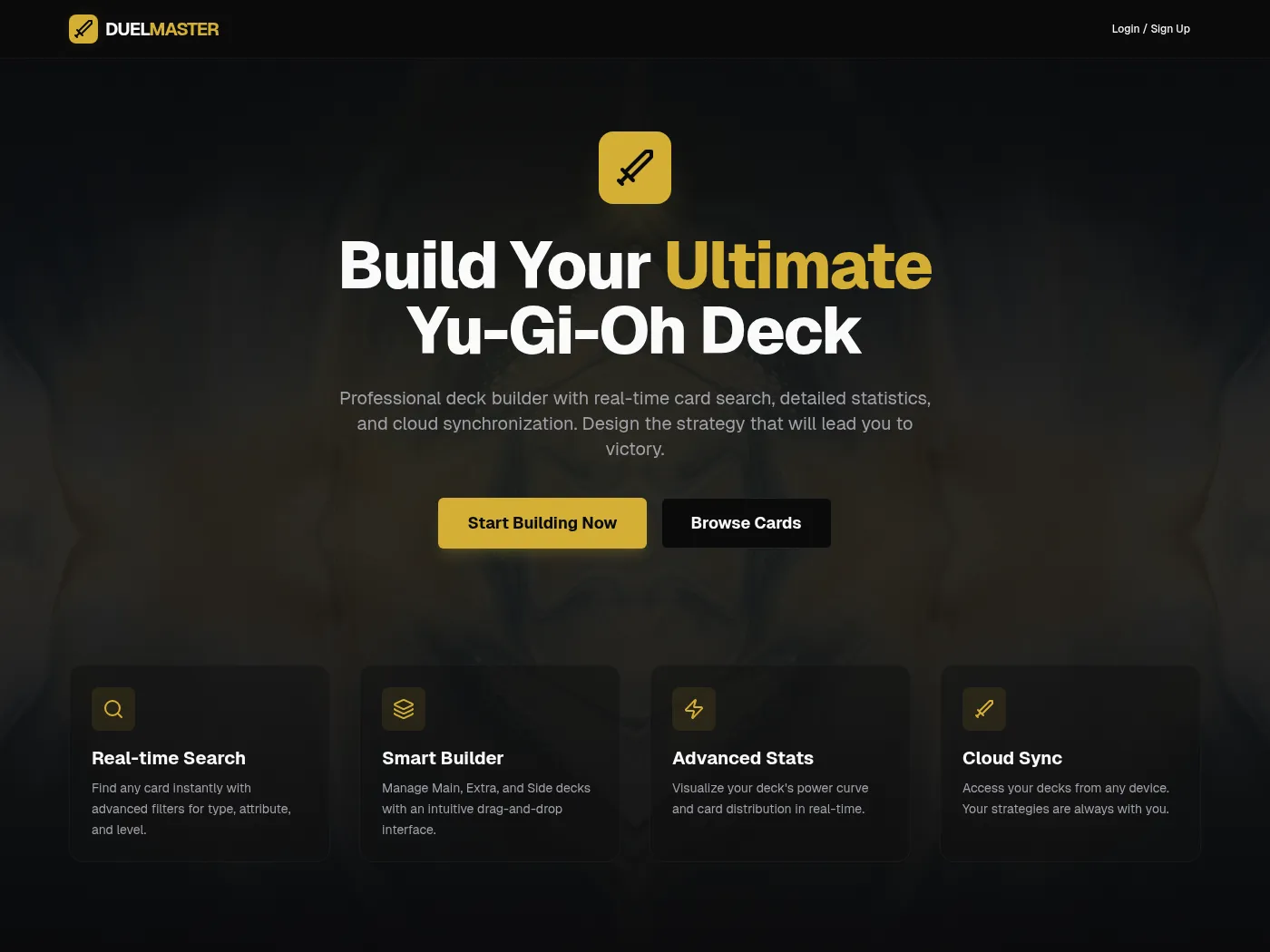 Yu-Gi-Oh Deck Builder