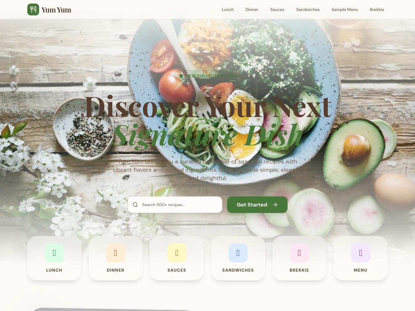 Yum Yum Cooking Prototype