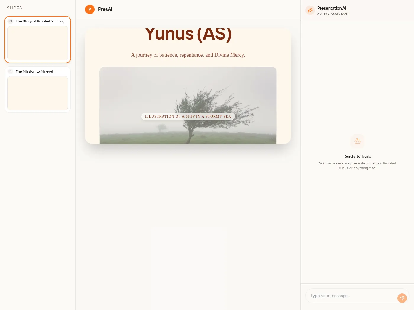 Prophet Yunus Presentation
