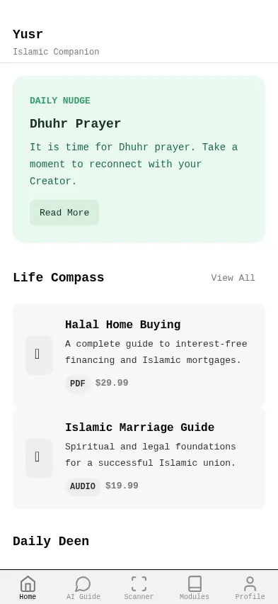Yusr Islamic Companion