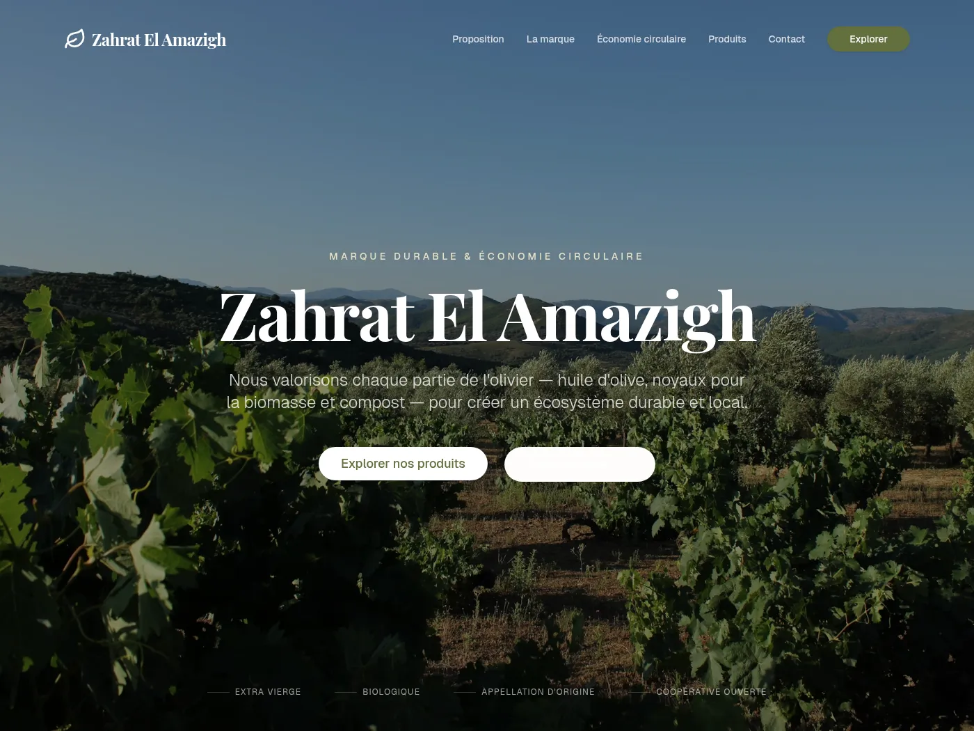 Zahrat El Amazigh Site