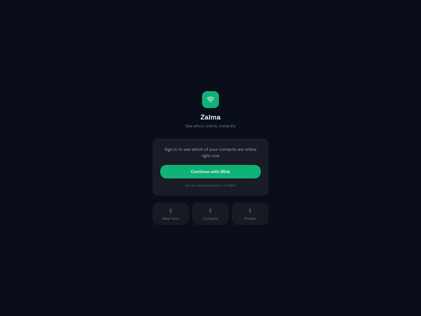 Zaima Presence App