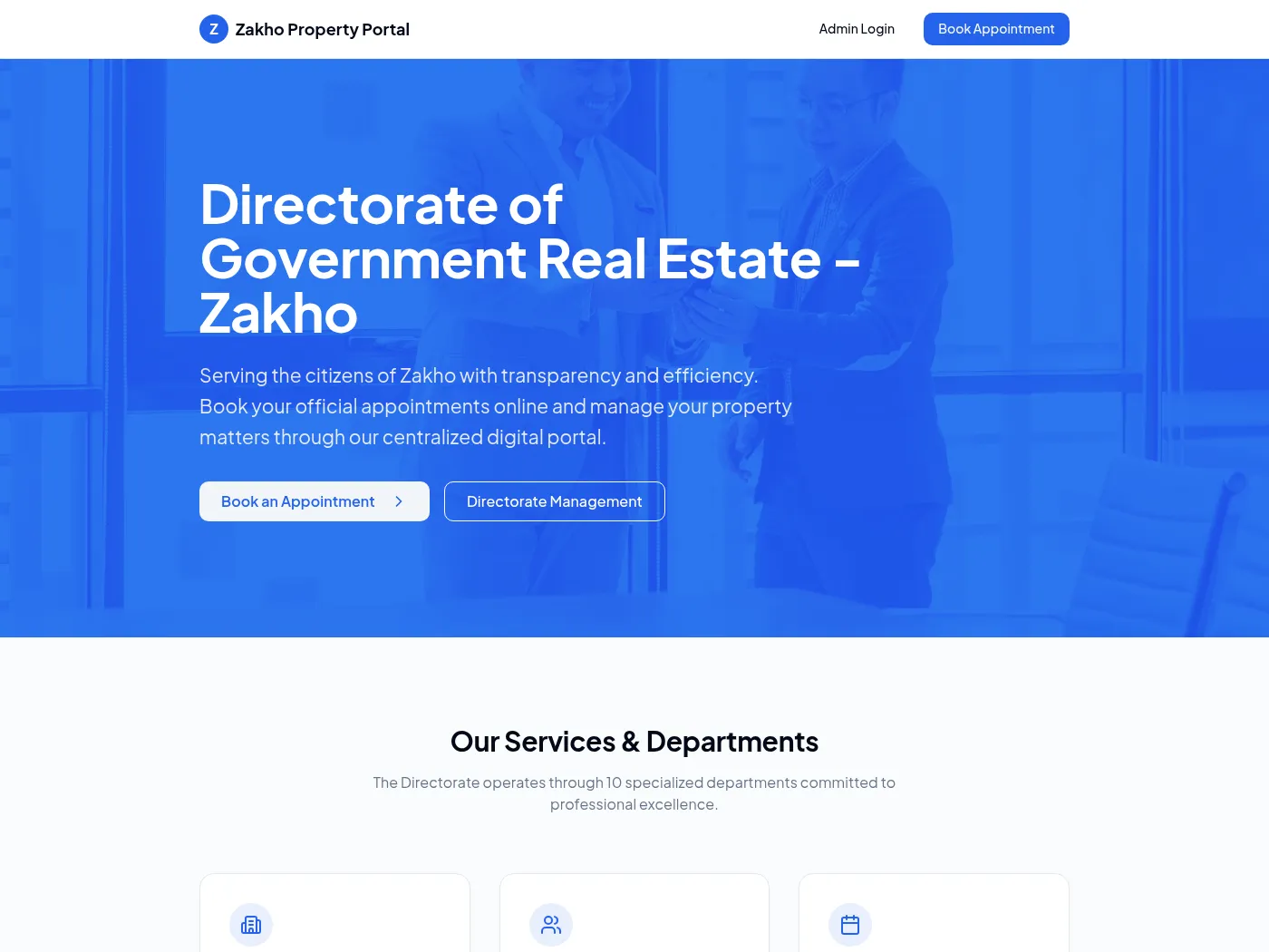 Zakho Gov Property Portal