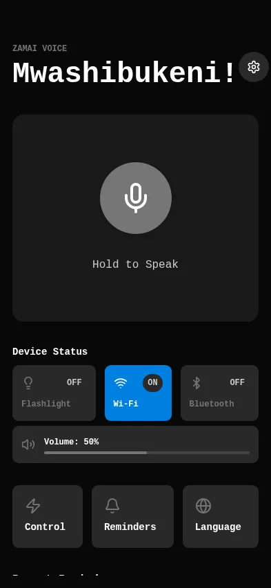 ZamAI Voice Assistant