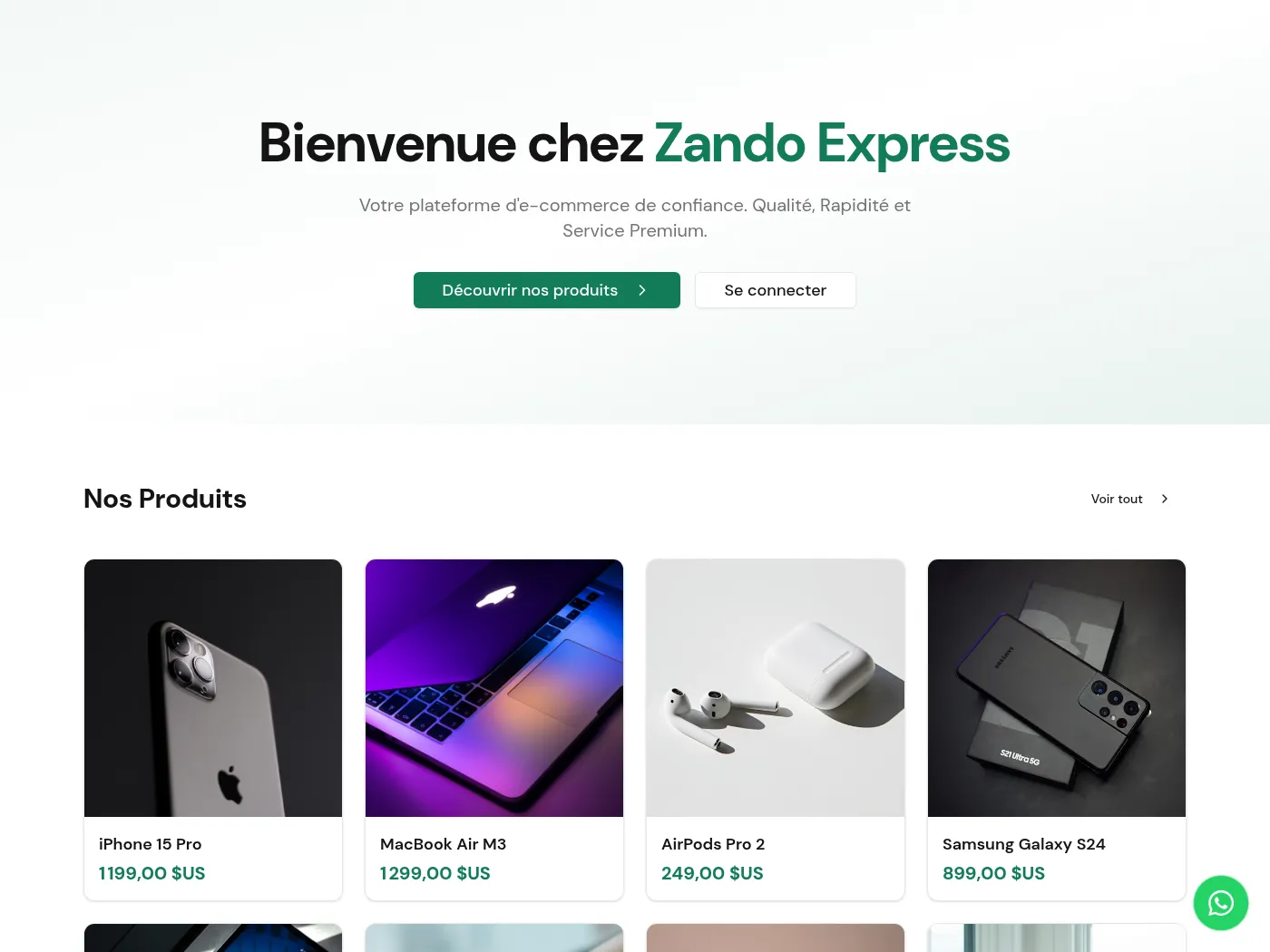 Zando Express E-Commerce