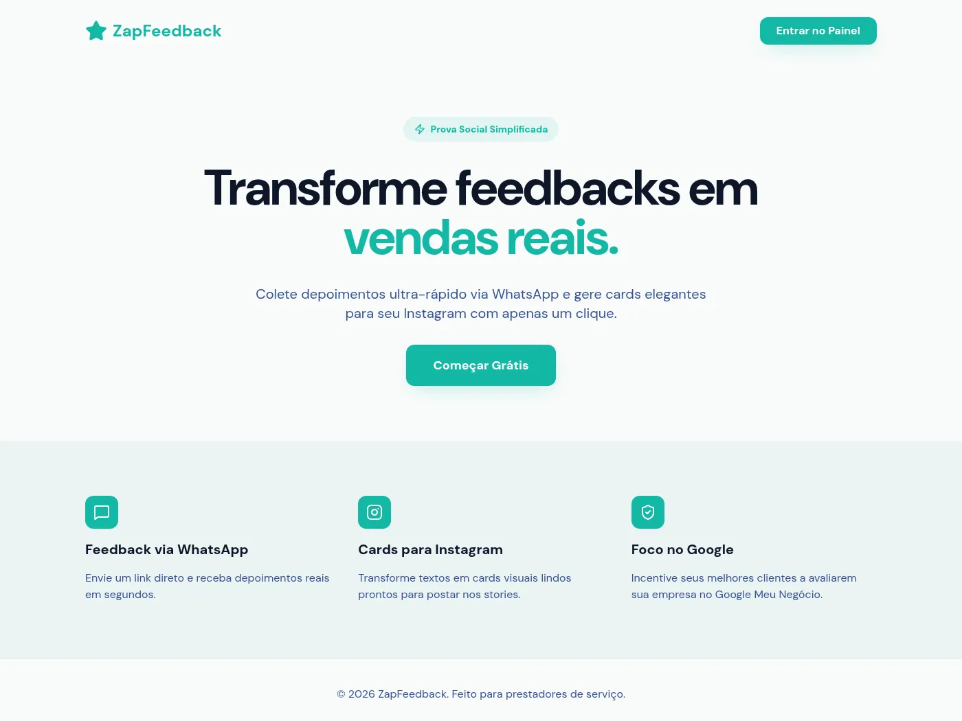 ZapFeedback Social Proof