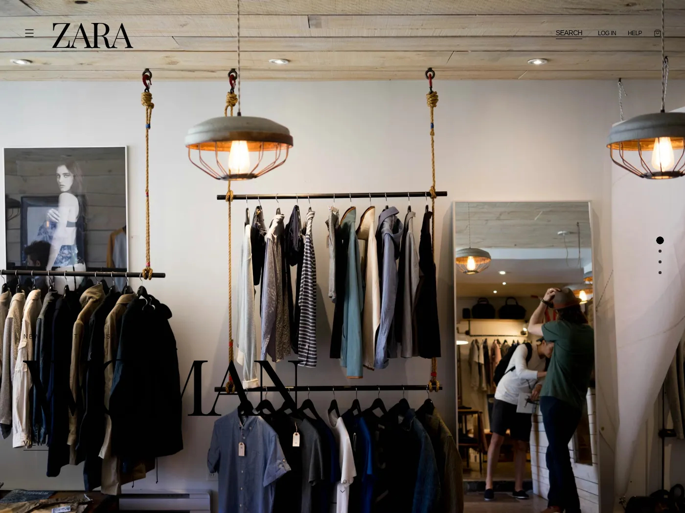 Zara Store Clone