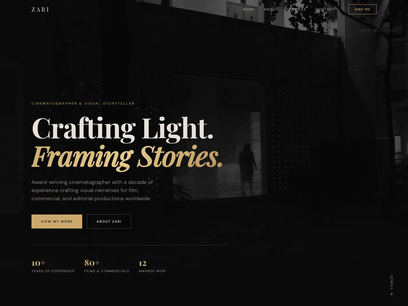ZARI Cinematography Portfolio