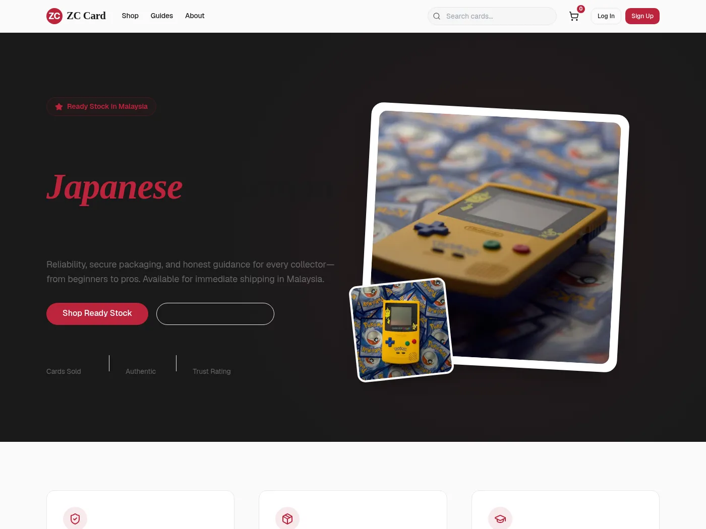 ZC Card Pokémon Store