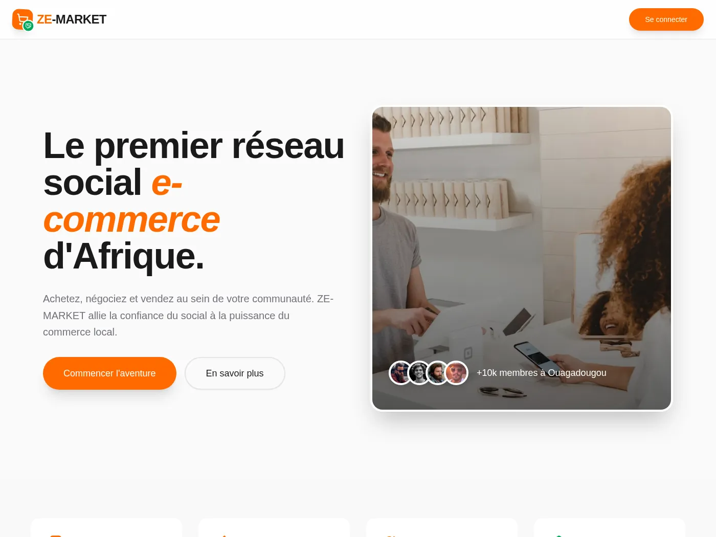 ZE-MARKET Social Commerce