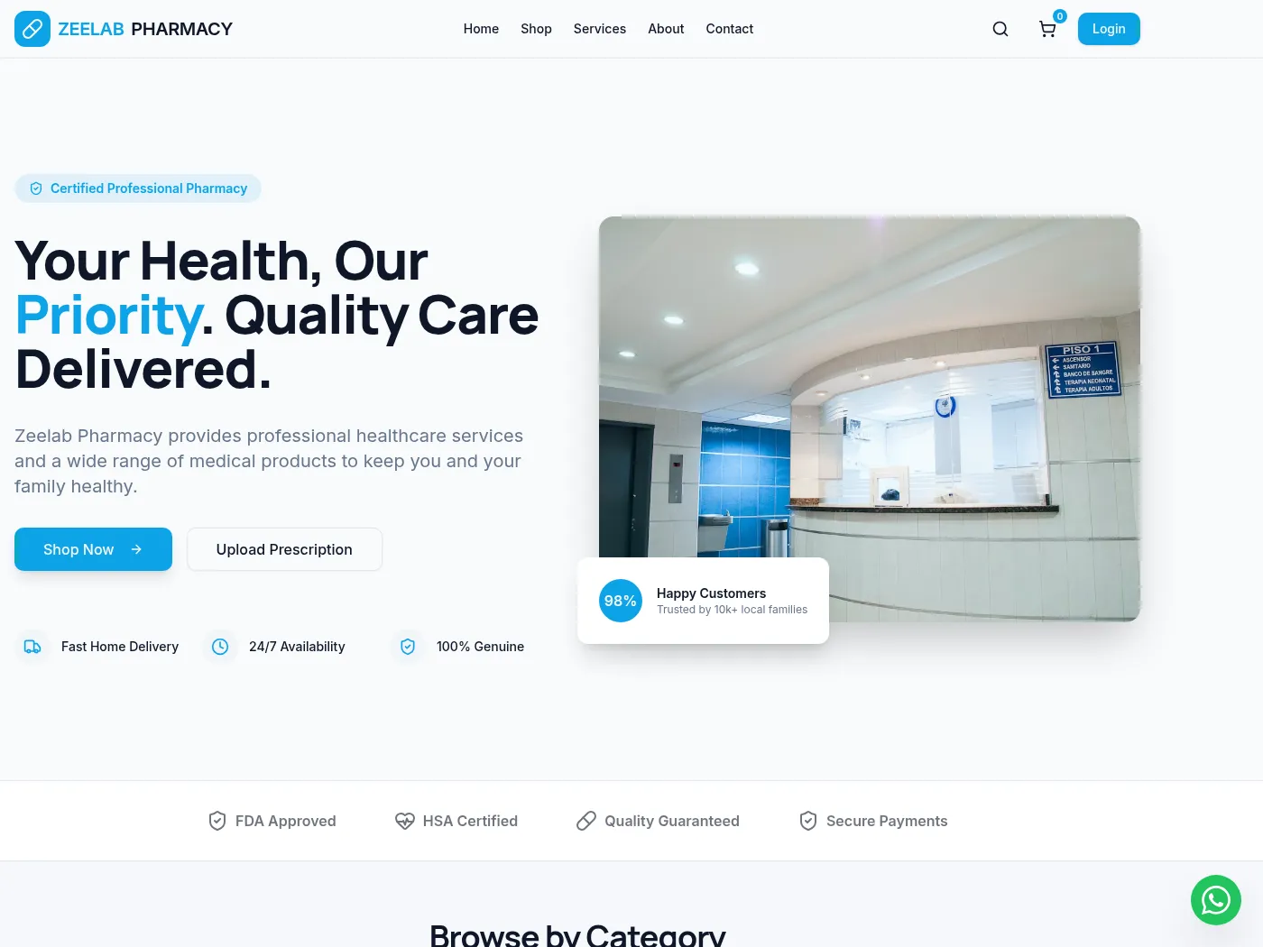 Zeelab Pharmacy Site