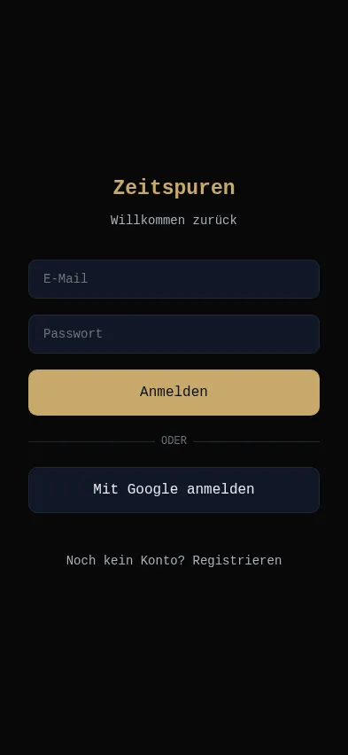 Zeitspuren Podcast App