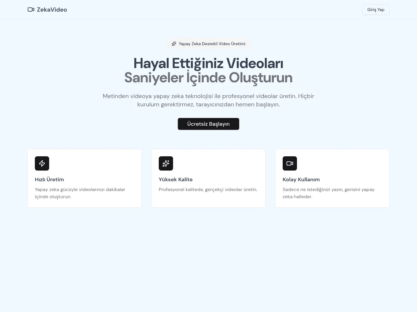 ZekaVideo Creator
