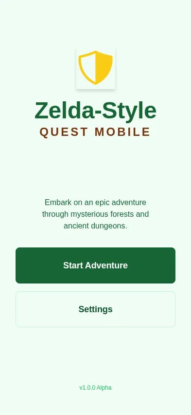 Zelda-Style Quest Mobile
