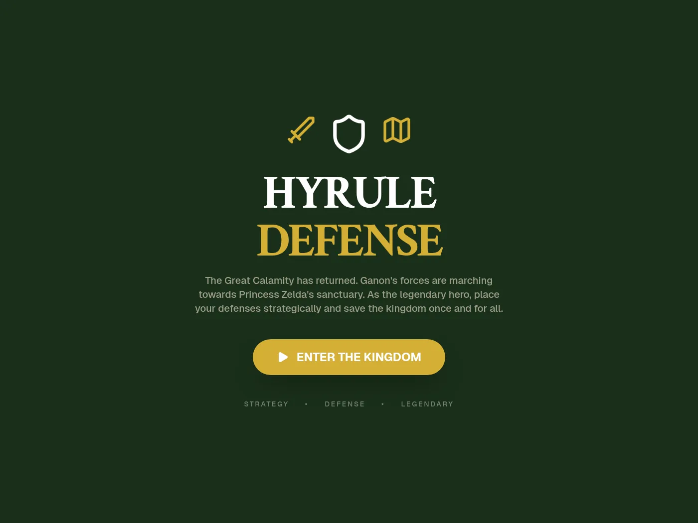 Zelda Tower Defense
