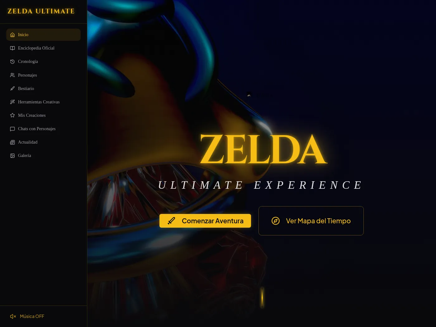 Zelda Ultimate Web App
