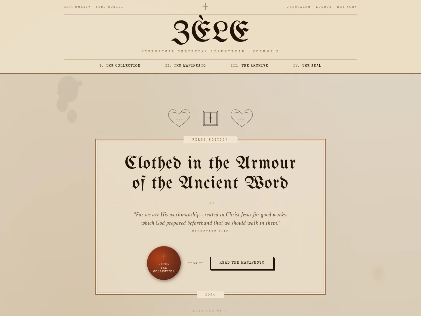 ZÈLE Streetwear Manuscript