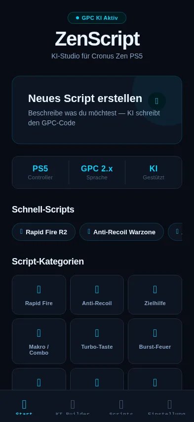 ZenScript AI Studio
