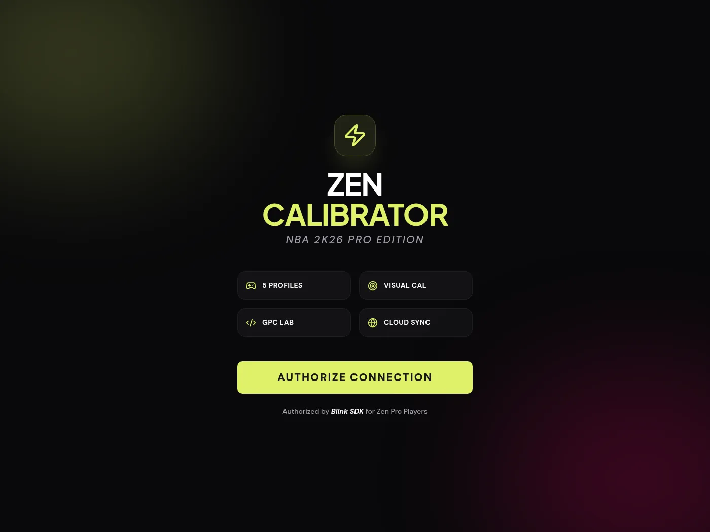 NBA 2K26 Zen Calibrator