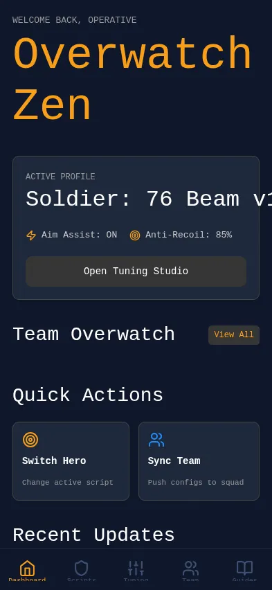 Overwatch Zen Tuner
