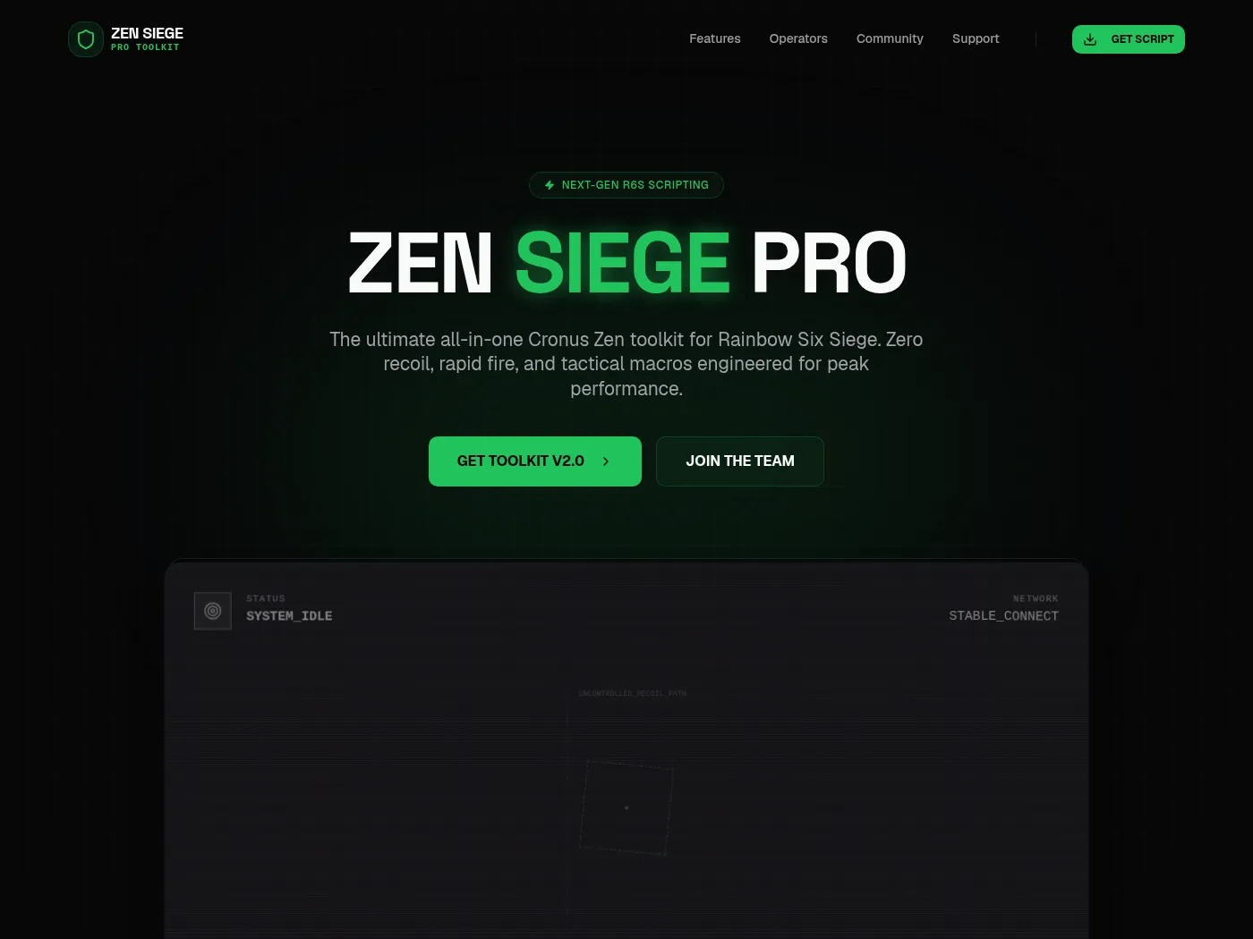 Zen Siege Pro Toolkit