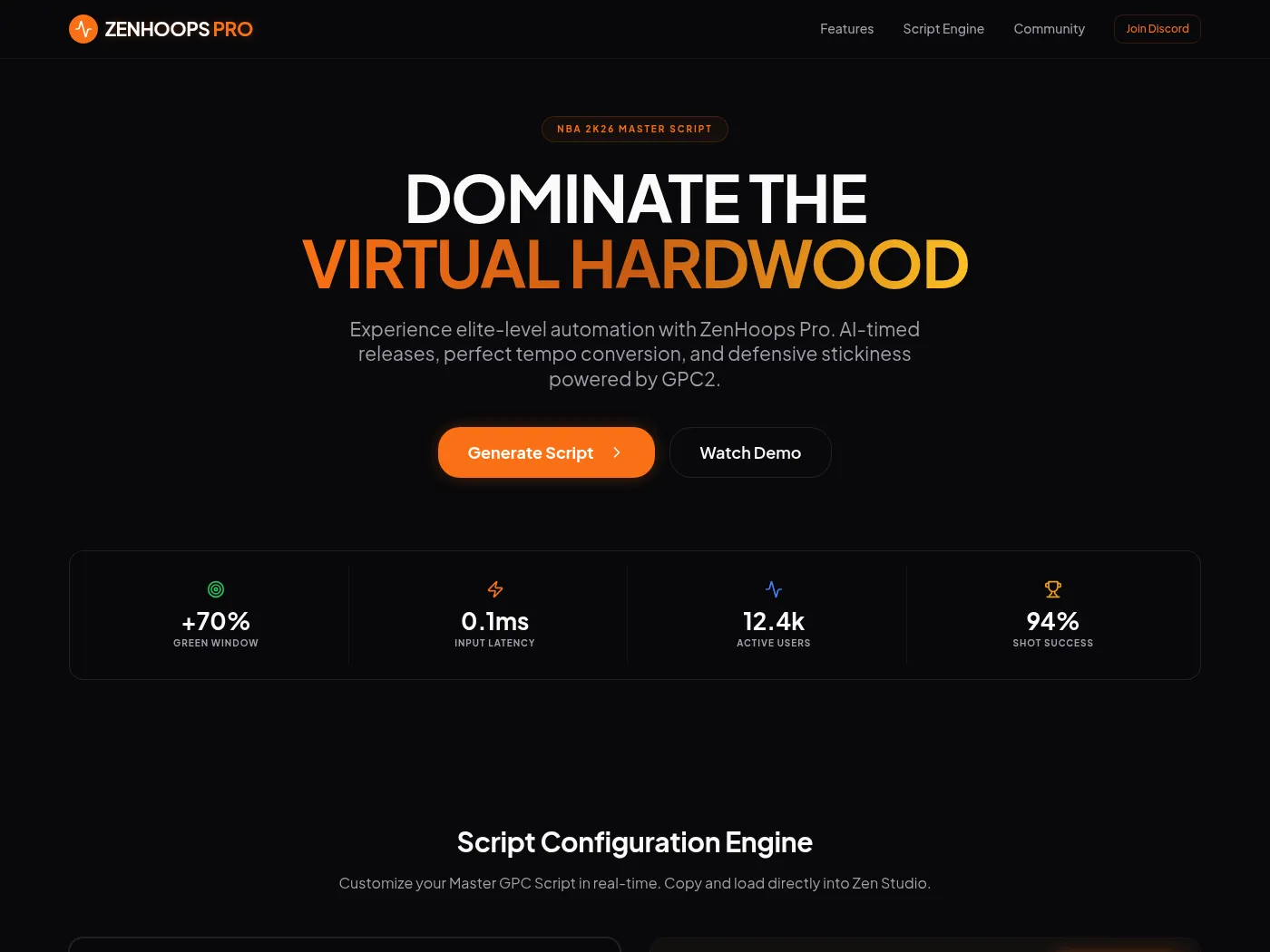 ZenHoops Pro Script