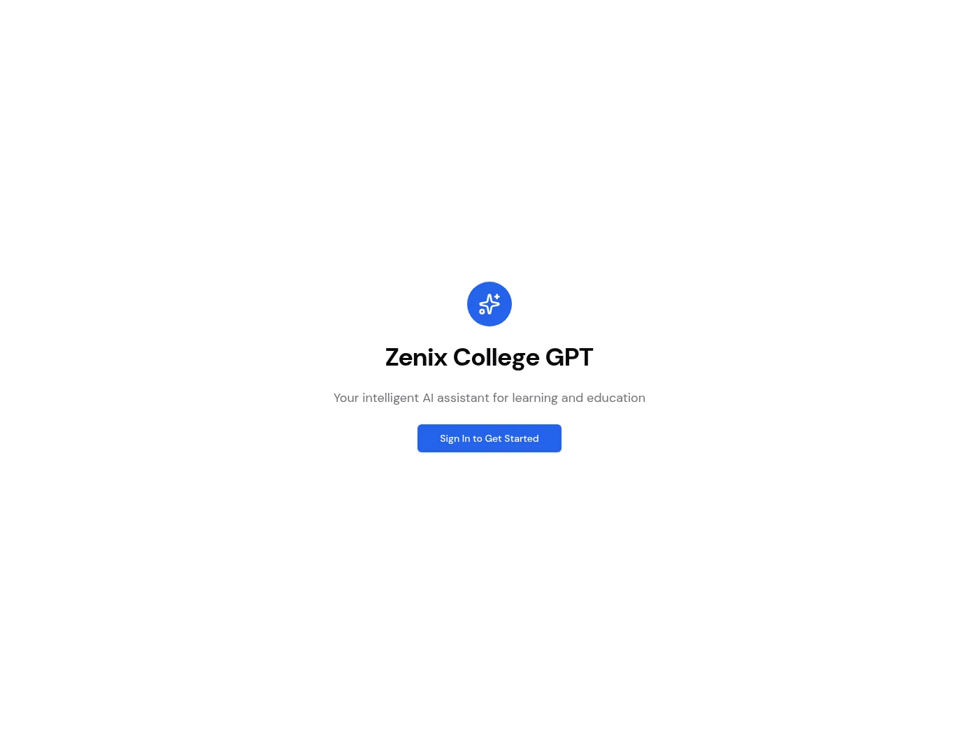 Zenix College GPT