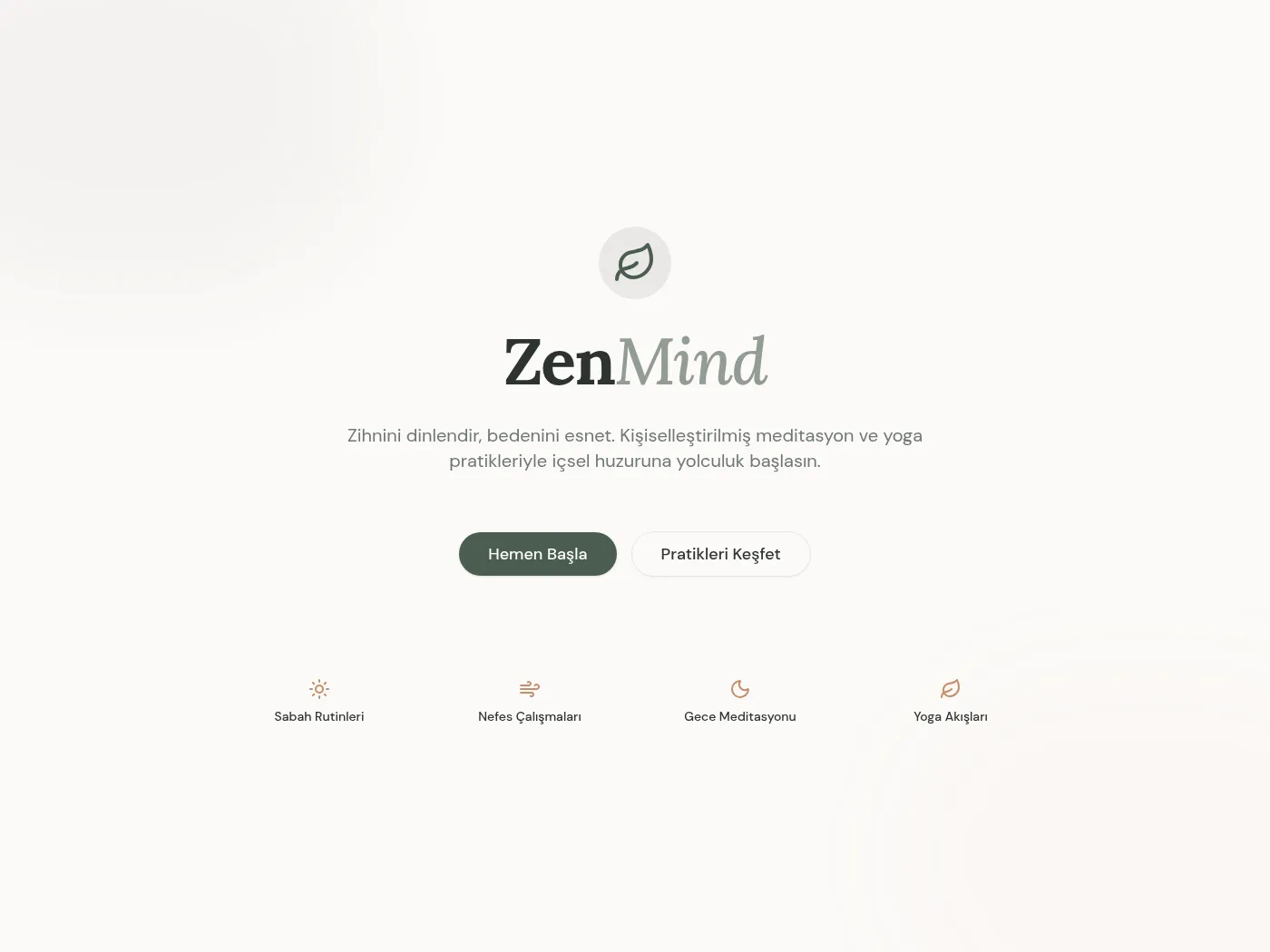 ZenMind Yoga App